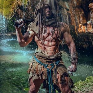 Jоukаvоr | Accessories | Viking Troll Cross Belt Medieval Rope Belt ...